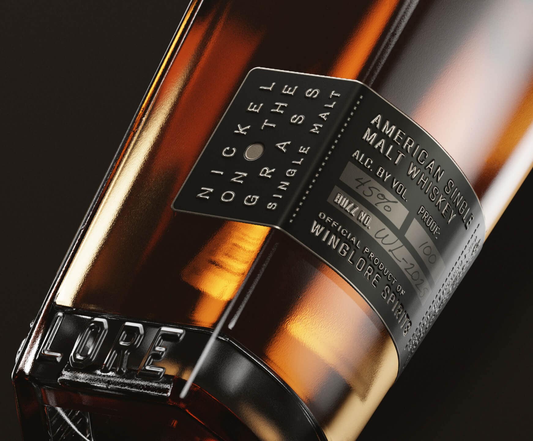 Winglore Spirits | Whiskey Strategy, Branding & Packaging Design